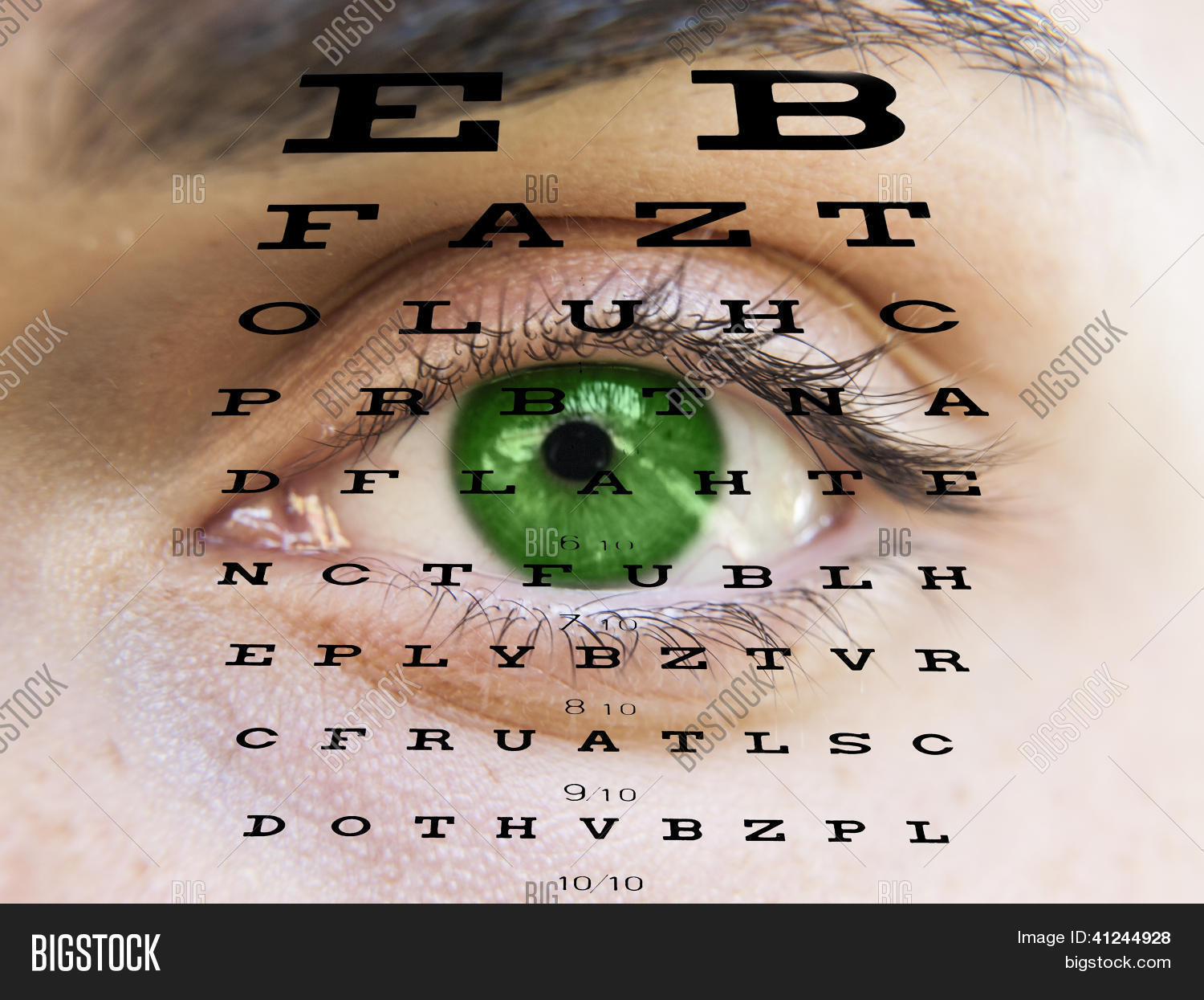 Eye Test Vision Chart Image & Photo (Free Trial) | Bigstock