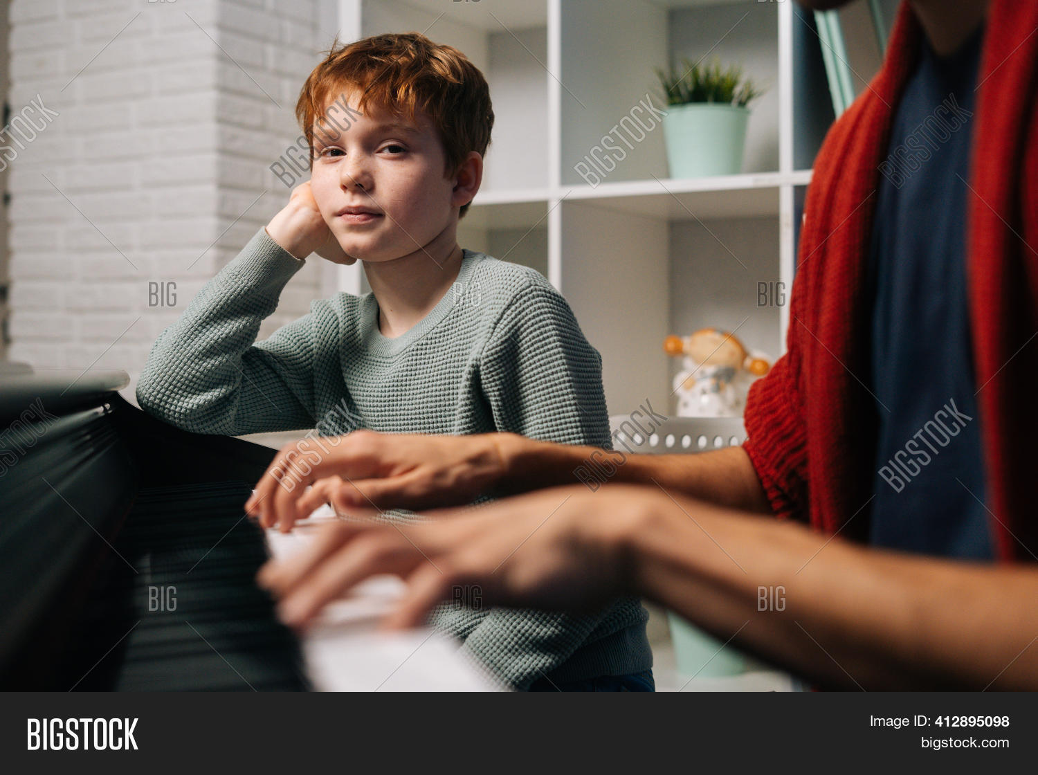 Focused Redhead Child Image & Photo (Free Trial) | Bigstock