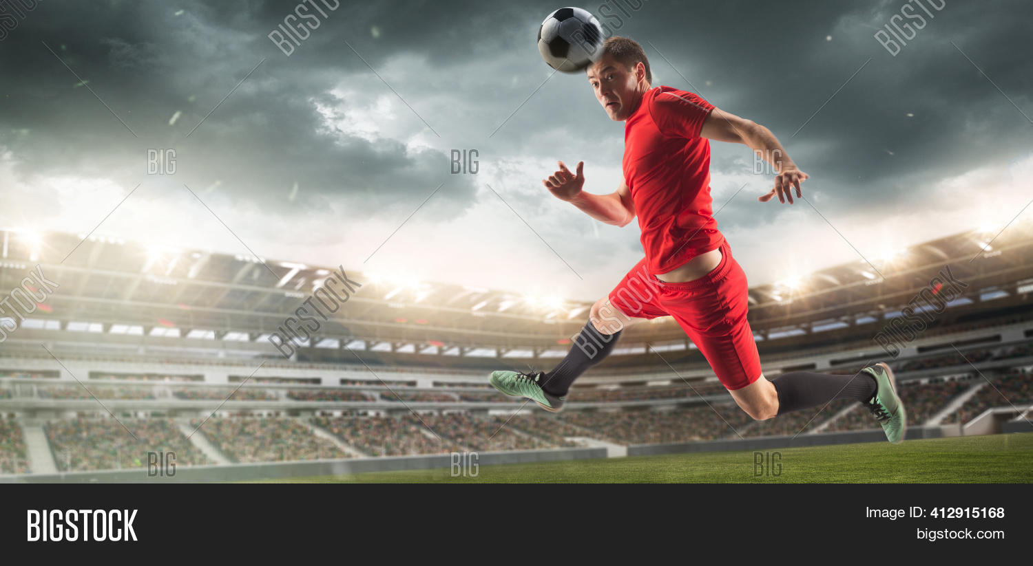 Male Football Soccer Image & Photo (Free Trial) | Bigstock