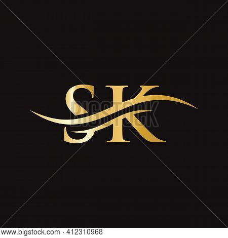 Initial Linked Letter Vector & Photo (Free Trial) | Bigstock