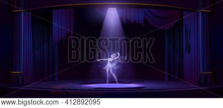 Ghost Ballerina Dance Vector & Photo (Free Trial) | Bigstock