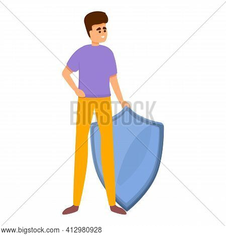 Privacy Icon. Cartoon Vector & Photo (Free Trial) | Bigstock