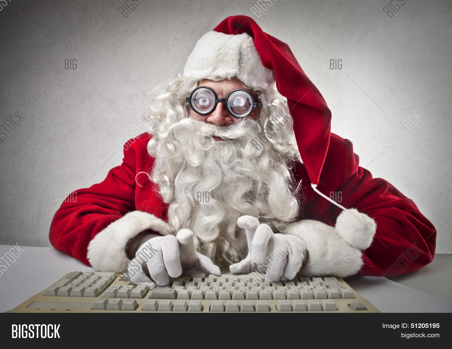 Nerd Santa Claus Image & Photo (Free Trial) | Bigstock