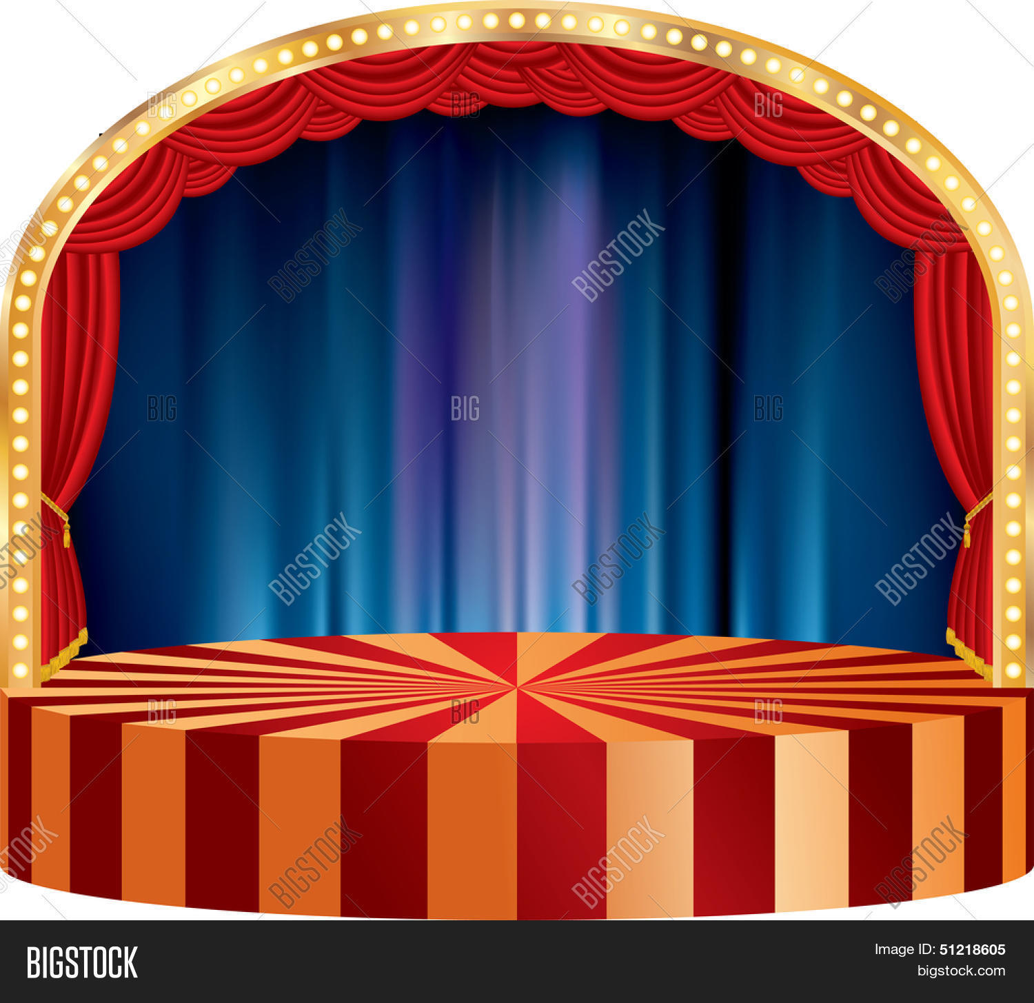 Vector Circle Circus Vector & Photo (Free Trial) | Bigstock