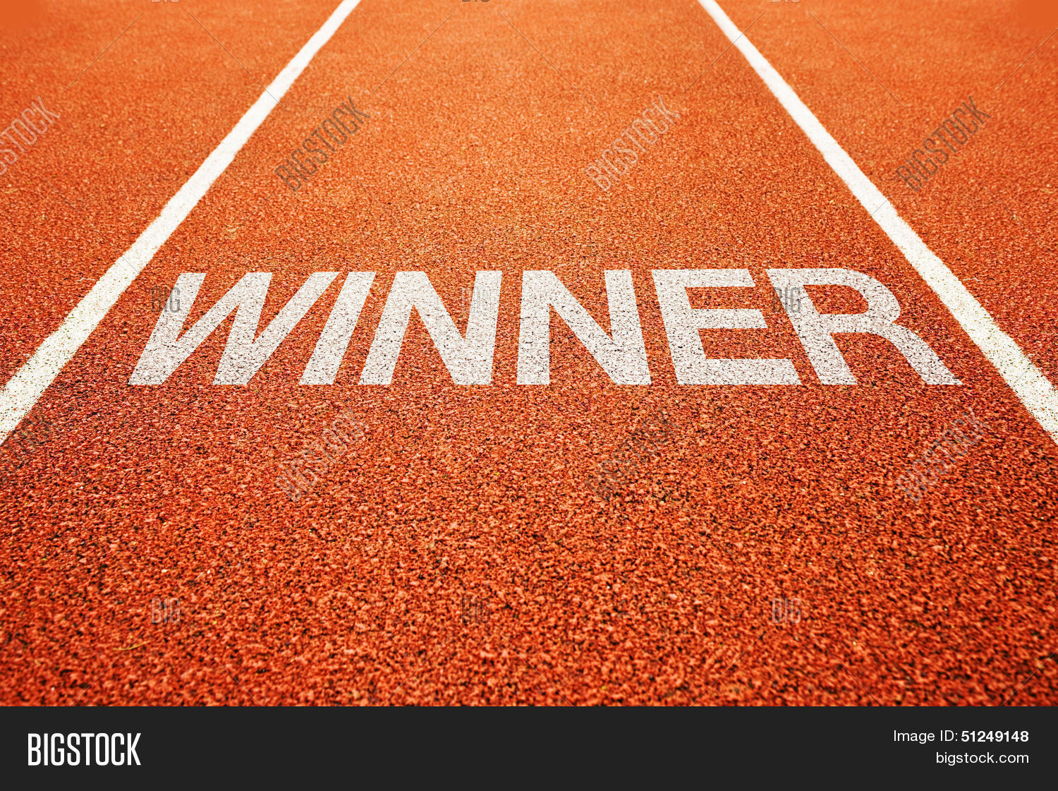 Winner Track Image & Photo (Free Trial) | Bigstock
