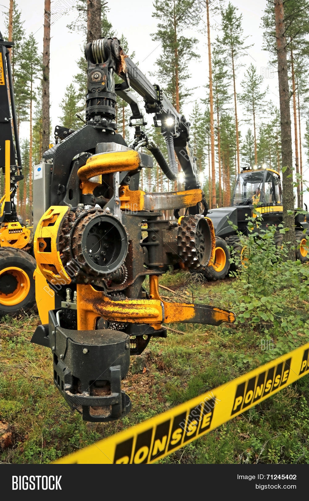 Ponsse H7 Harvester Image & Photo (Free Trial) | Bigstock