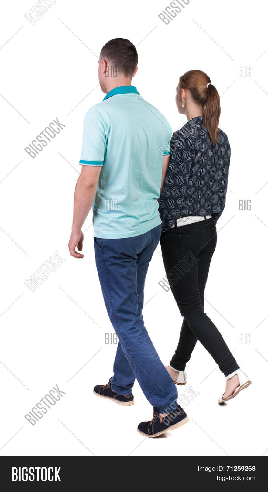 Back View Going Couple Image & Photo (Free Trial) | Bigstock