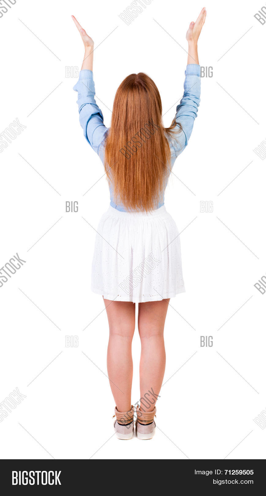 Back View Beautiful Image & Photo (Free Trial) | Bigstock