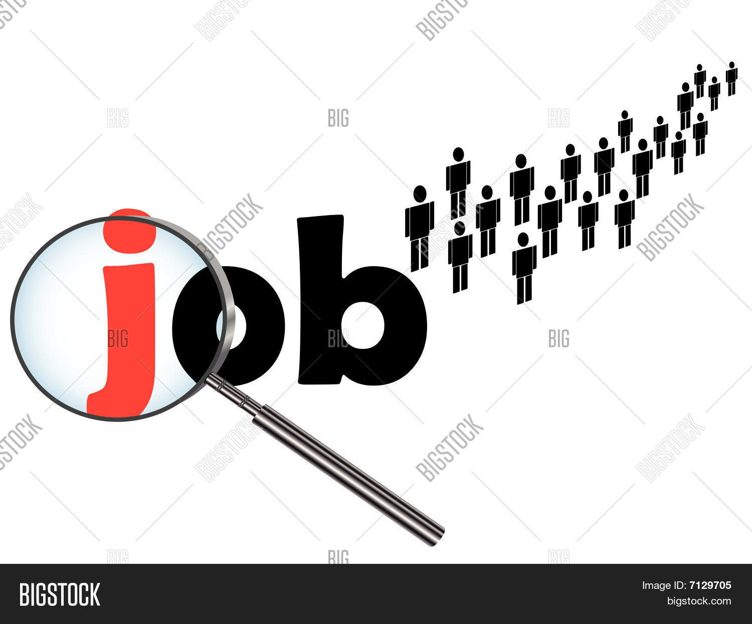 Unemployment Theme Vector & Photo (Free Trial) | Bigstock