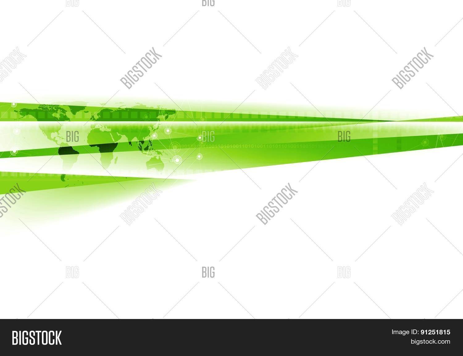 Abstract Green White Vector & Photo (Free Trial) | Bigstock