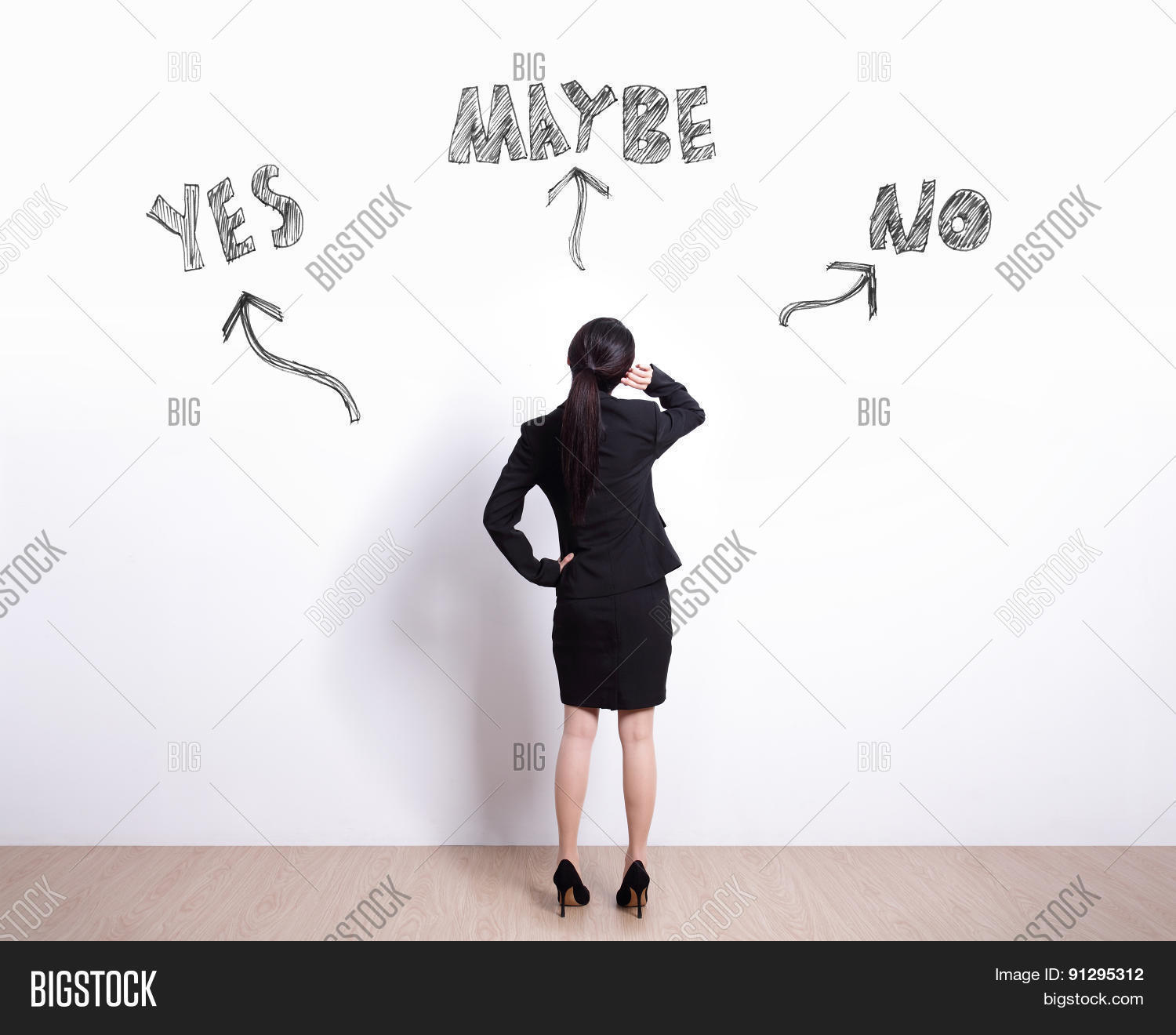 Business Woman Choice Image & Photo (Free Trial) | Bigstock