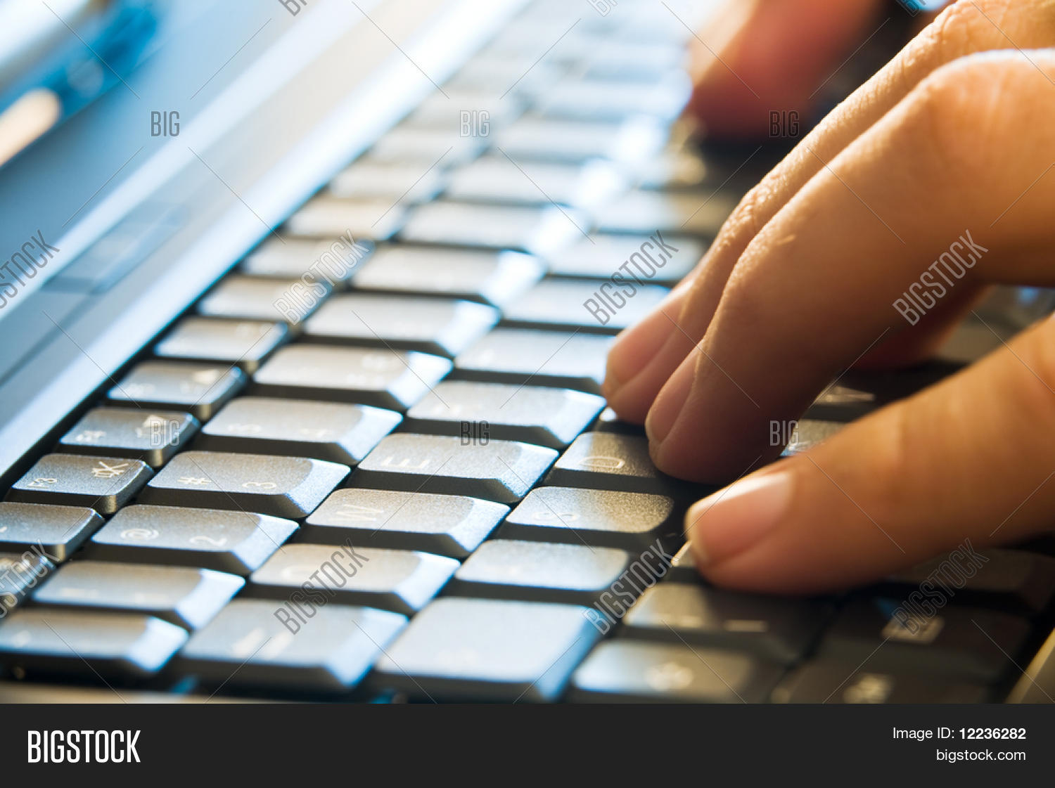 Man Hands Typing On Image & Photo (Free Trial) | Bigstock