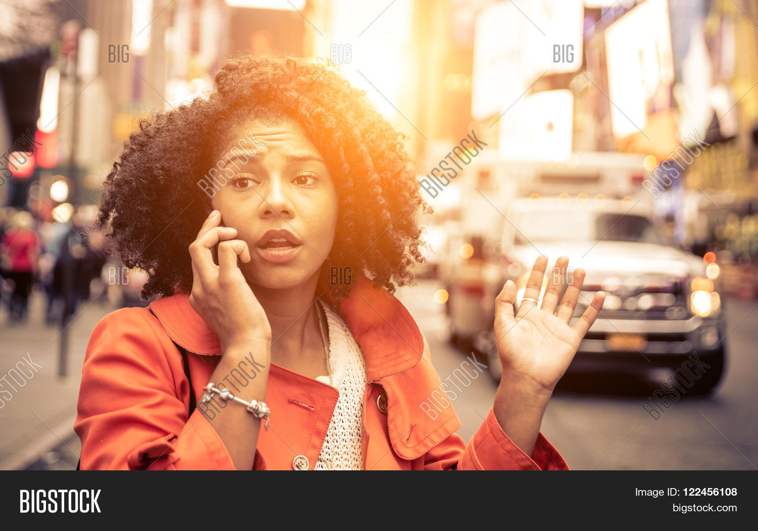 Woman Calling 911. Image & Photo (Free Trial) | Bigstock