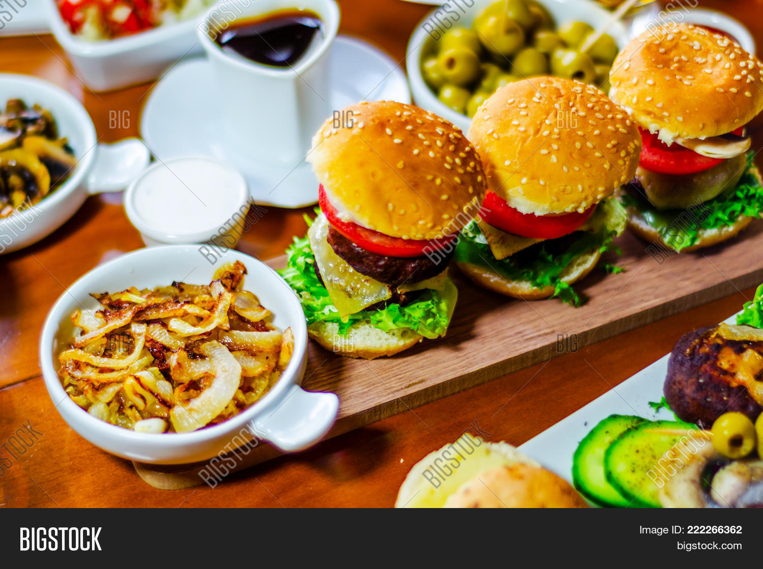 Mini Burgers Meat, Image & Photo (Free Trial) | Bigstock