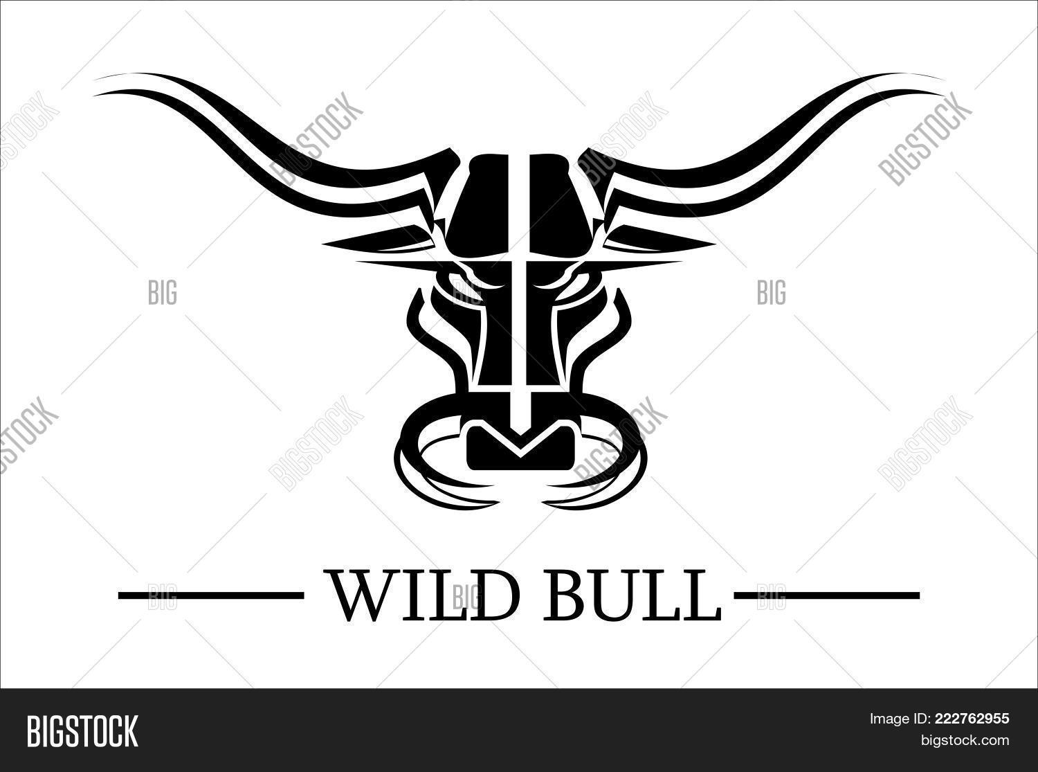 Stylized Bull, Tribal Vector & Photo (Free Trial) | Bigstock