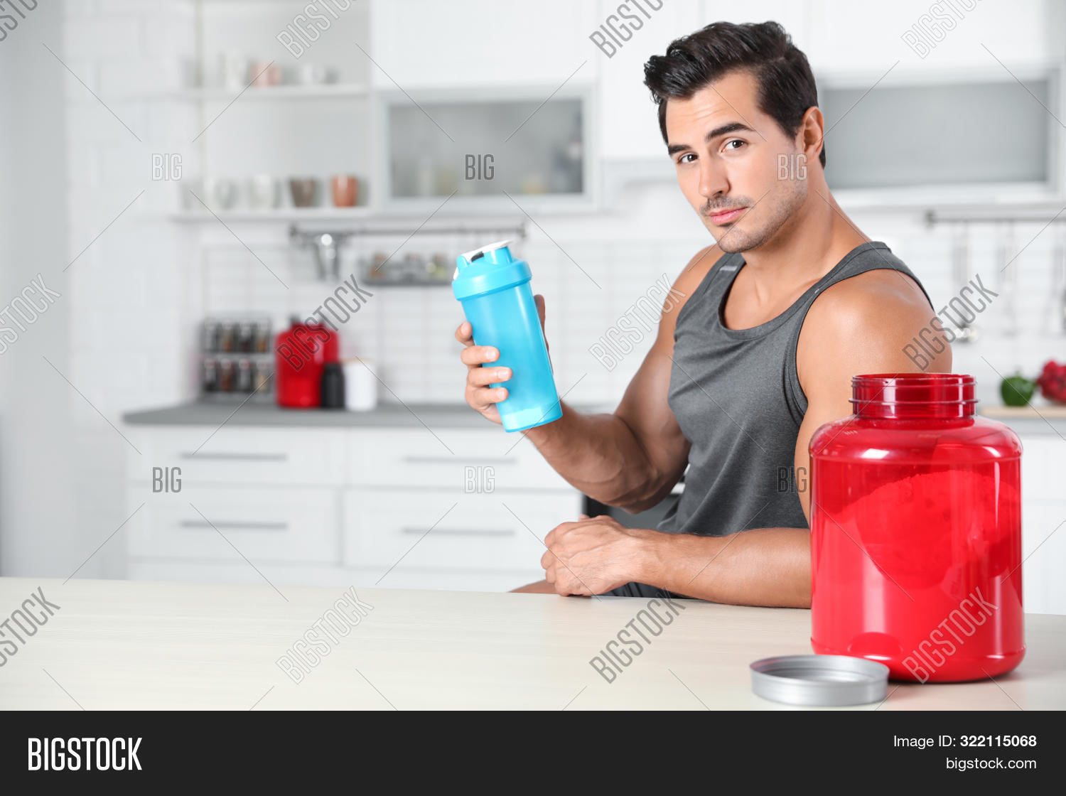 Young Athletic Man Image & Photo (Free Trial) | Bigstock