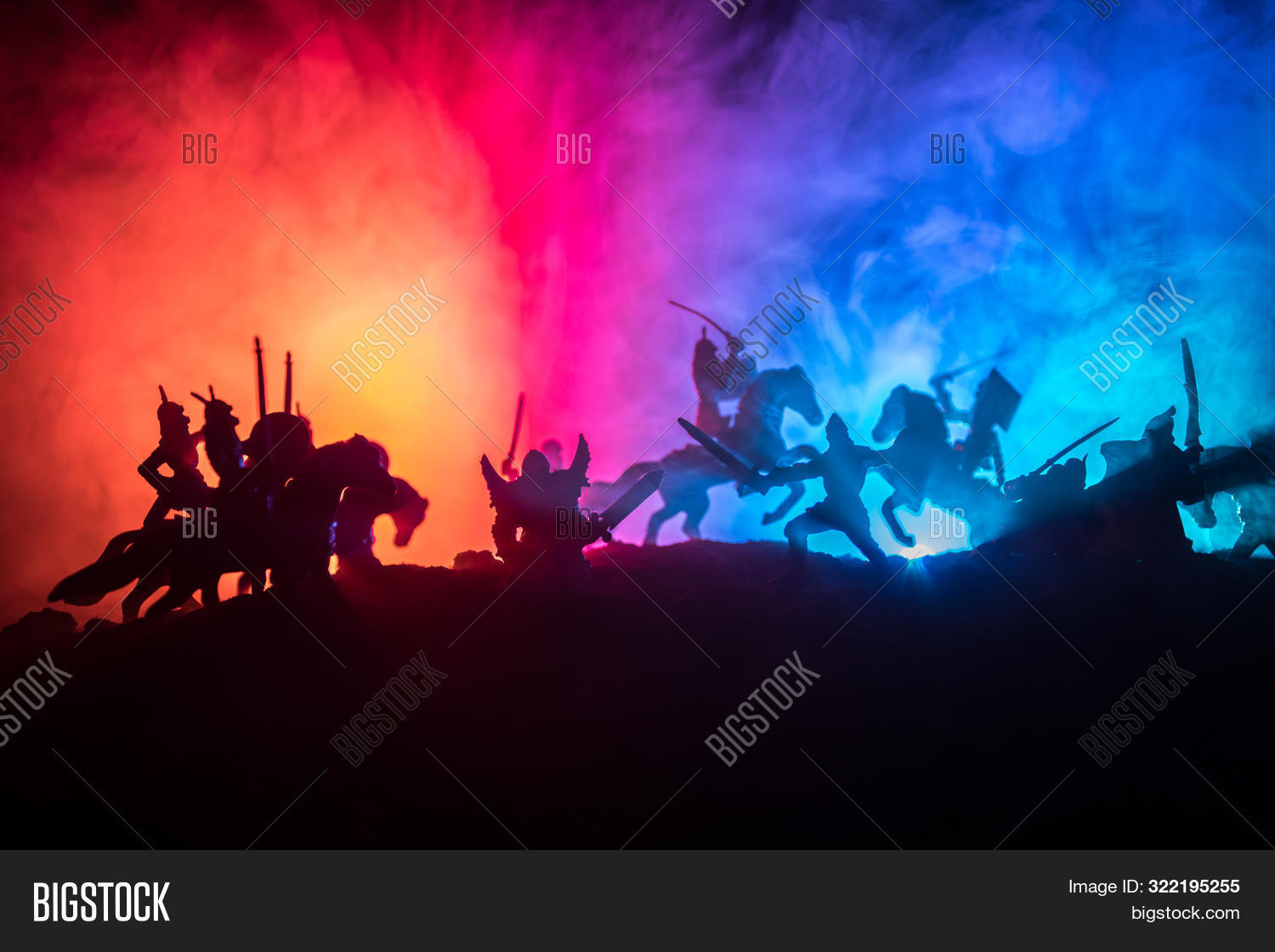 Medieval Battle Scene Image & Photo (Free Trial) | Bigstock