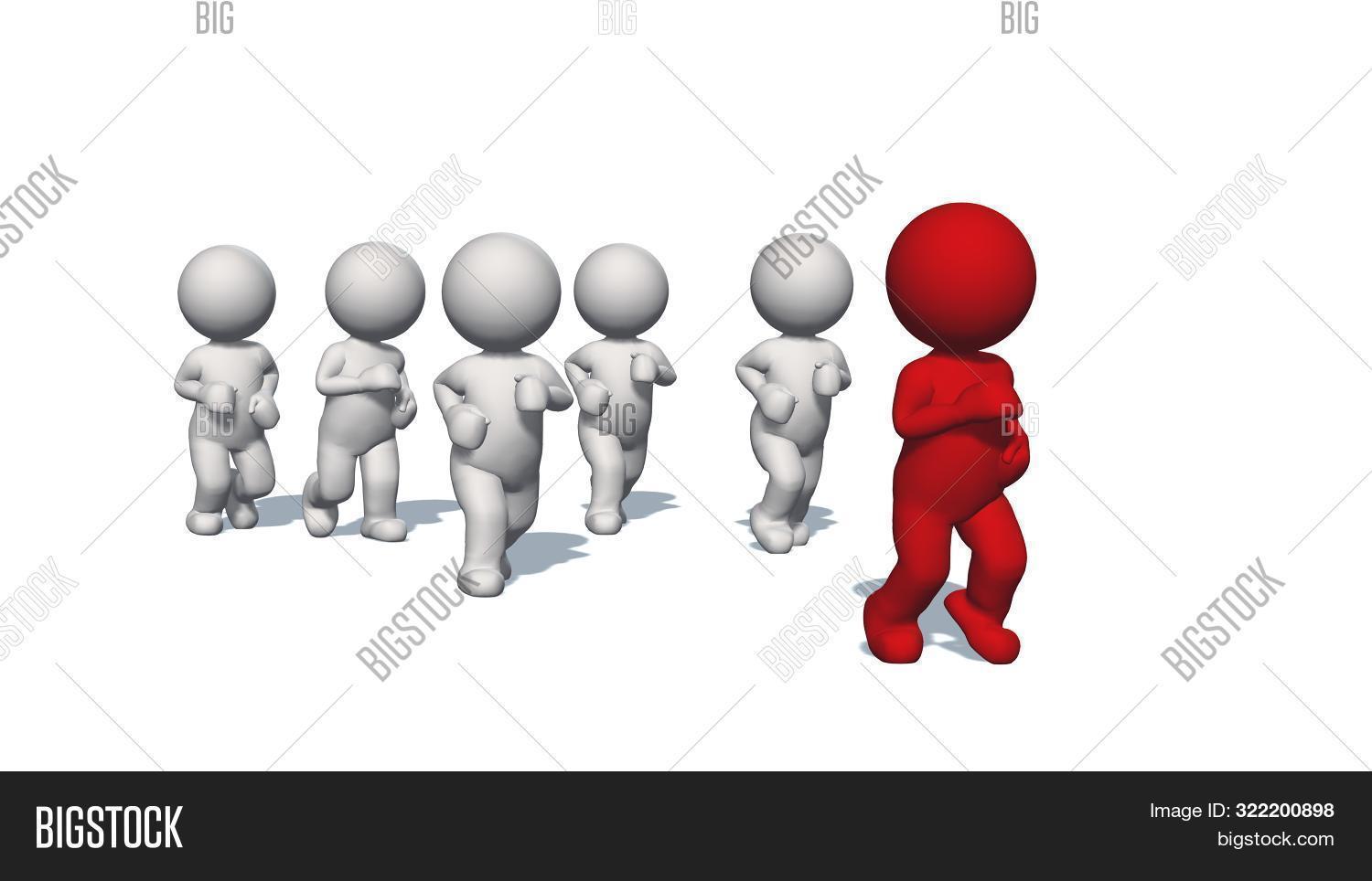 3d White Humans Image & Photo (Free Trial) | Bigstock