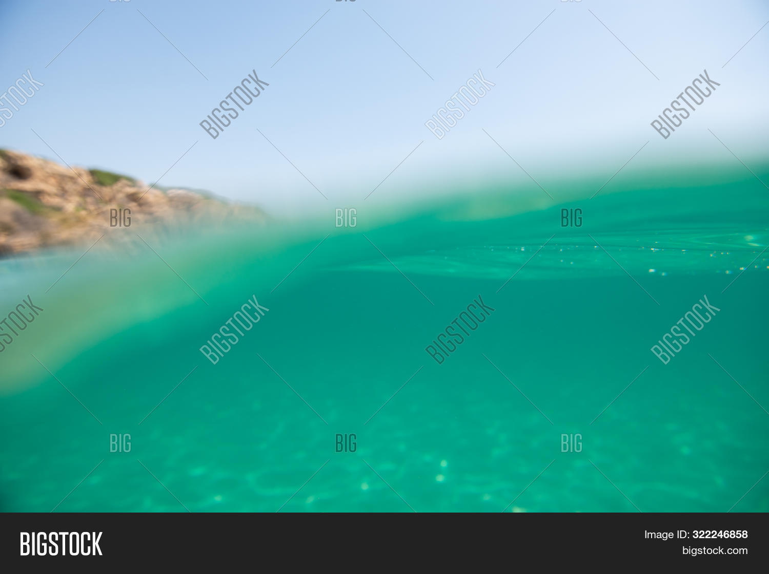 Turquoise Blue Sea Image & Photo (Free Trial) | Bigstock