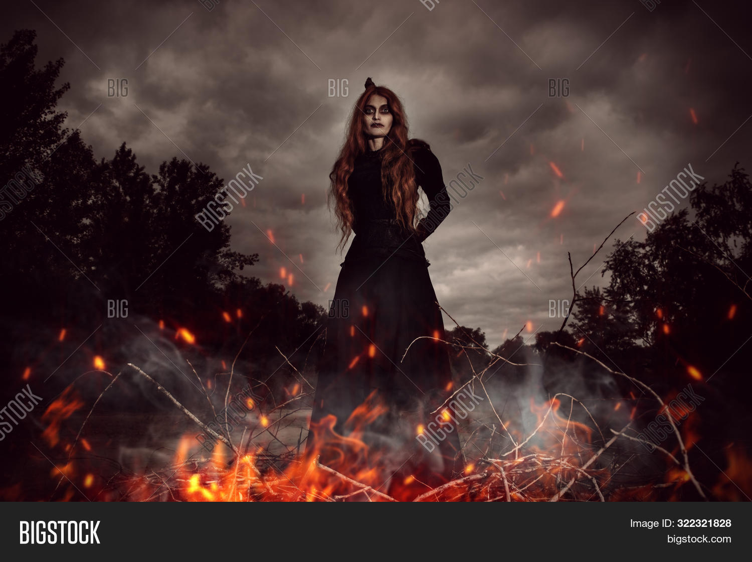 Portrait Angry Witch Image & Photo (Free Trial) | Bigstock
