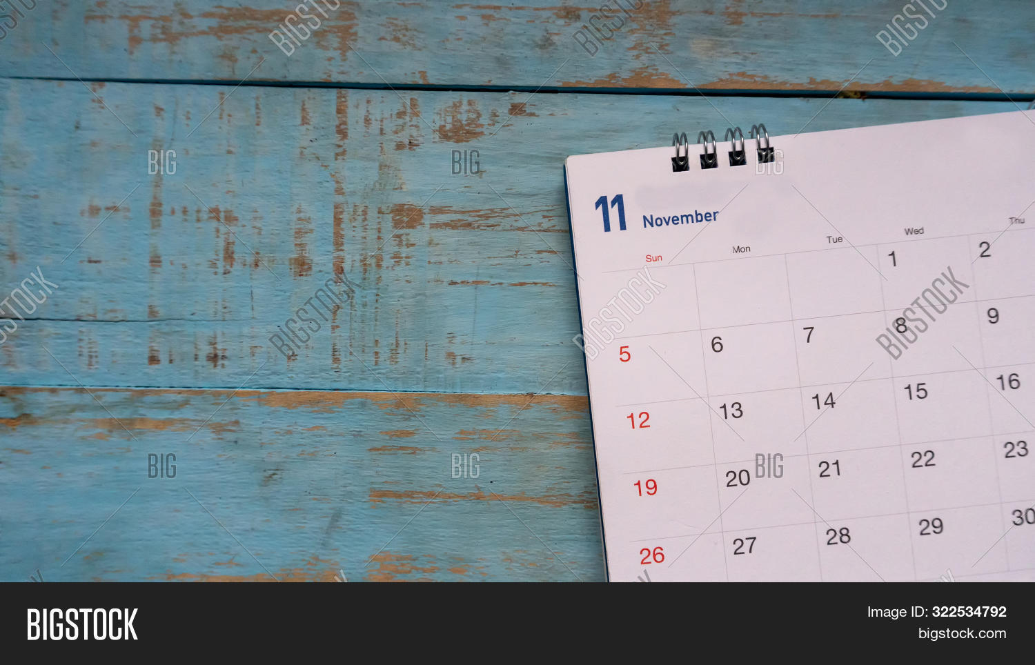 Desktop Calendar 2019 Image & Photo (Free Trial) | Bigstock