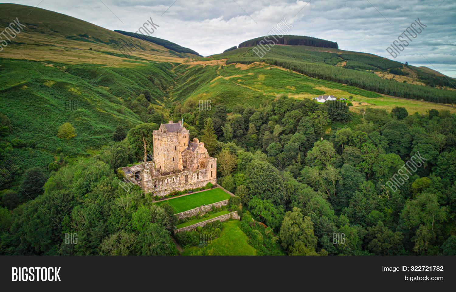 Ancient Castle Located Image & Photo (Free Trial) | Bigstock