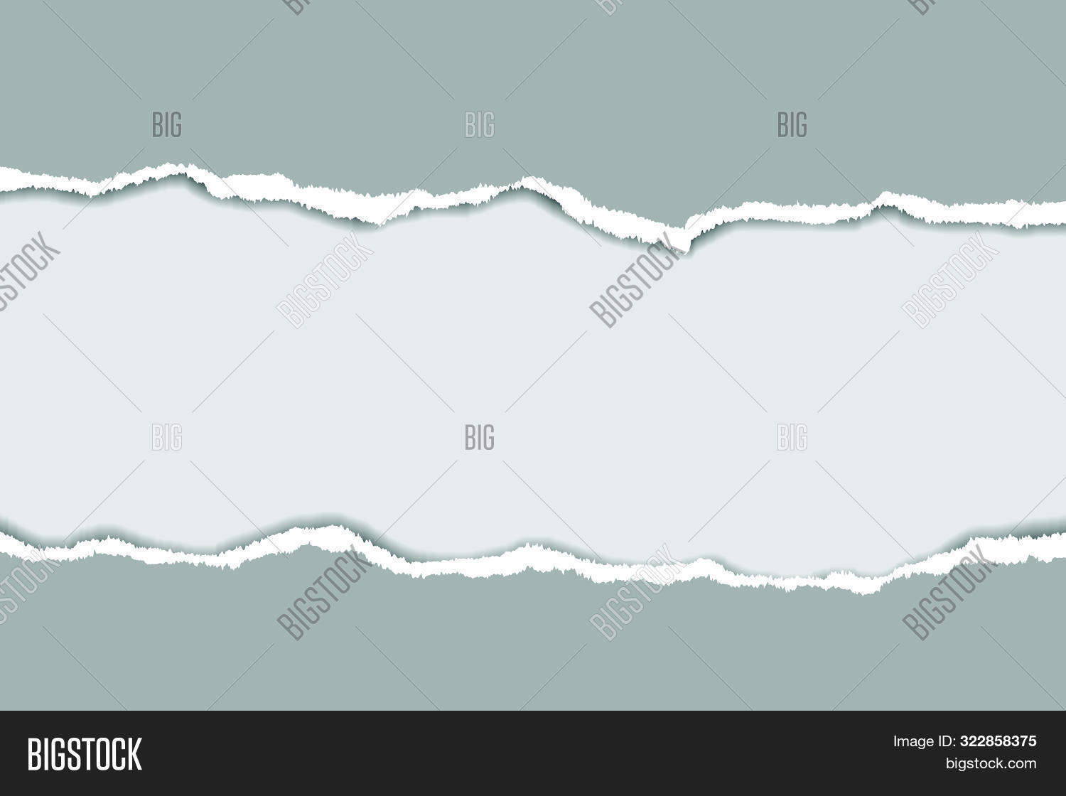Ripped Paper. Vector Vector & Photo (Free Trial) | Bigstock