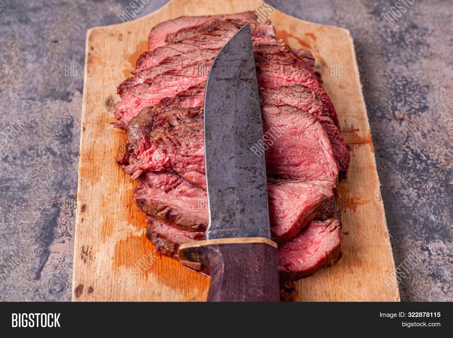 Roast Beef Slices On Image & Photo (Free Trial) | Bigstock