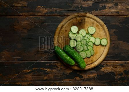 Cucumber Cut Into Image & Photo (Free Trial) | Bigstock