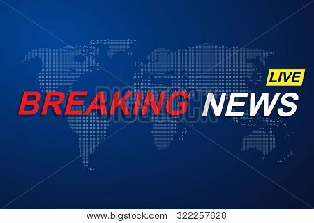 Breaking News Title Vector & Photo (Free Trial) | Bigstock