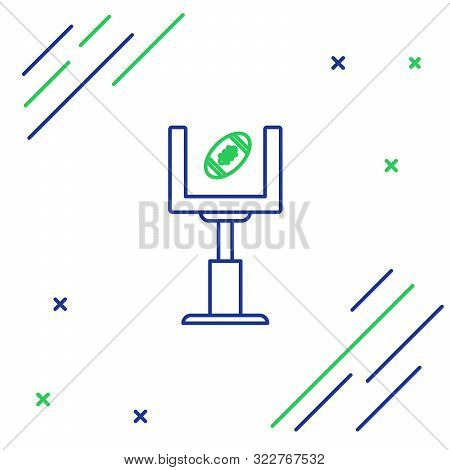 Blue Green Line Vector & Photo (Free Trial) | Bigstock