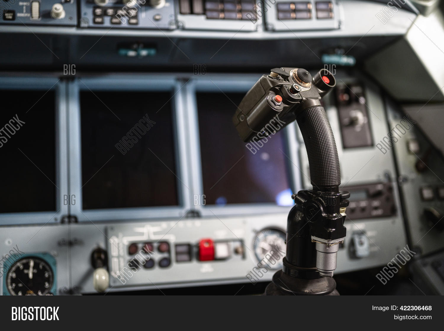 Airplane Control Stick Image & Photo (Free Trial) | Bigstock