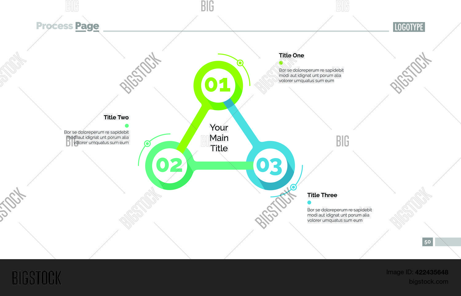 Cycle Flowchart Three Vector & Photo (Free Trial) | Bigstock