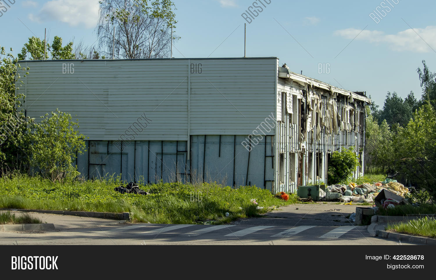 Destroyed Shop Image & Photo (Free Trial) | Bigstock