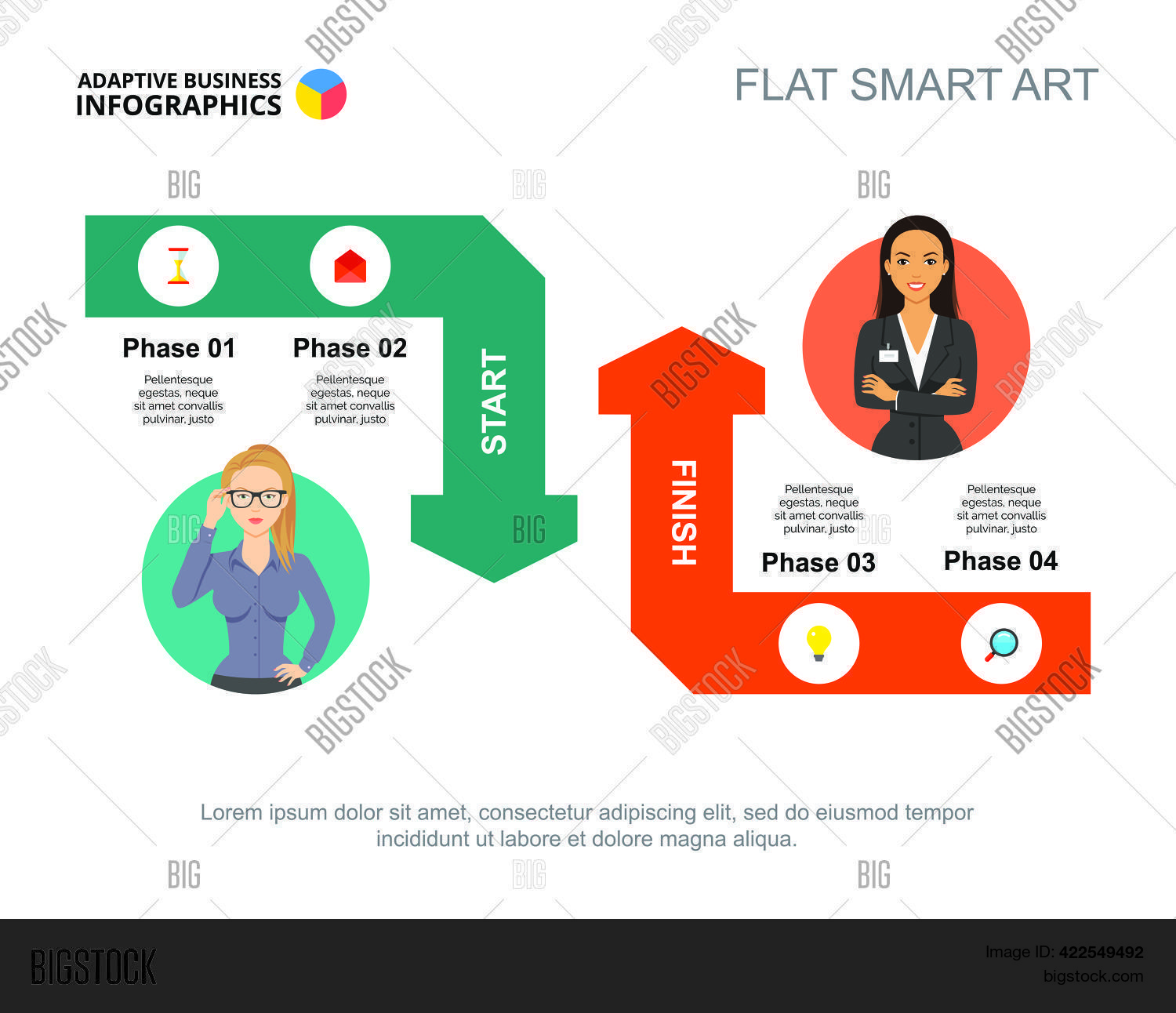 Four Phase Vector & Photo (Free Trial) | Bigstock