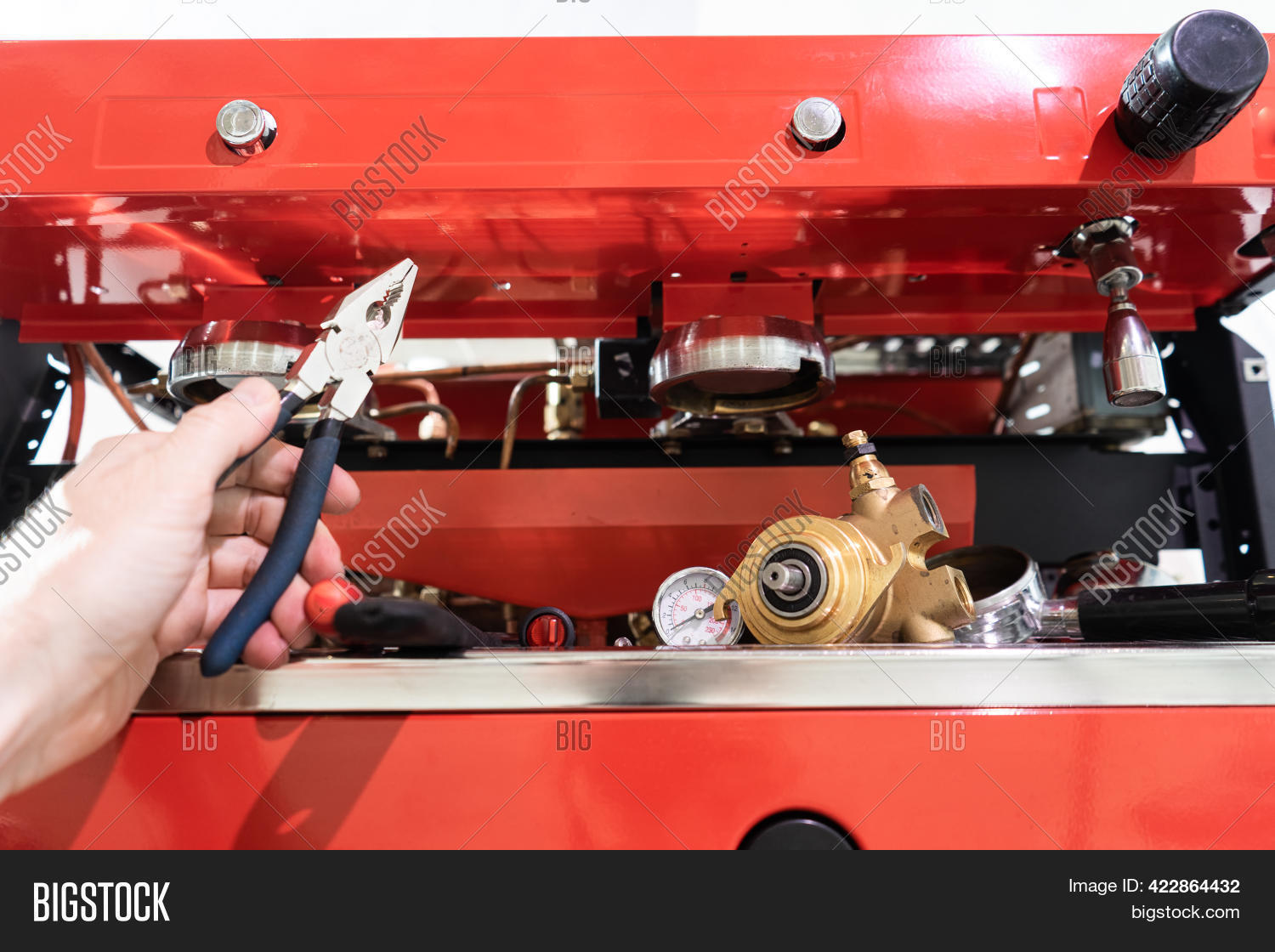 Repair Coffee Machine Image & Photo (Free Trial) | Bigstock
