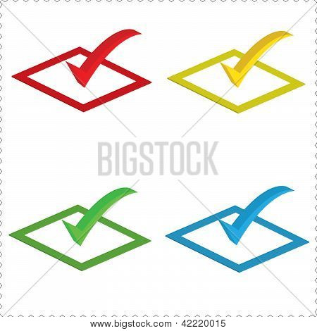 Check Mark Check Box Vector & Photo (Free Trial) | Bigstock