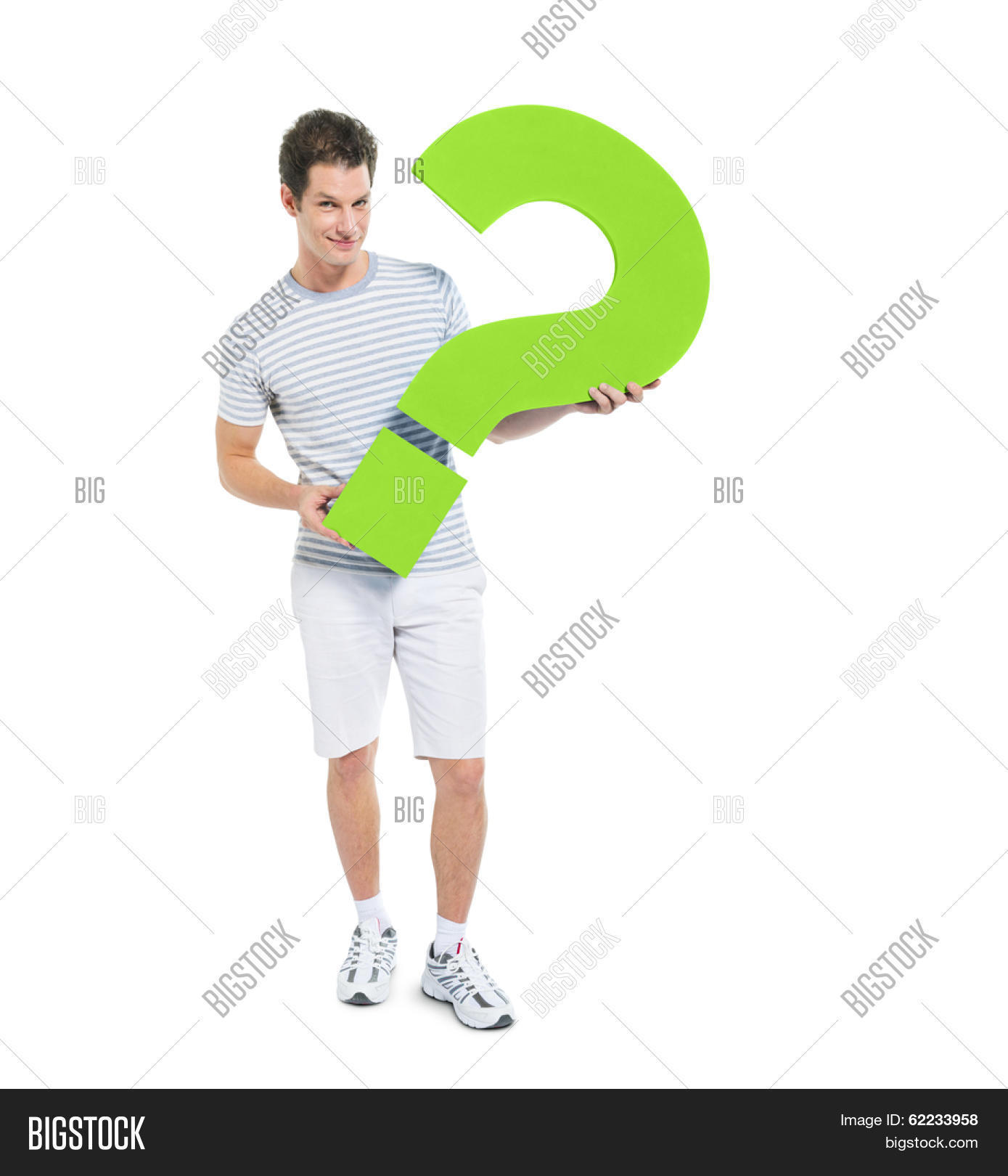 Man Holding Question Image & Photo (Free Trial) | Bigstock