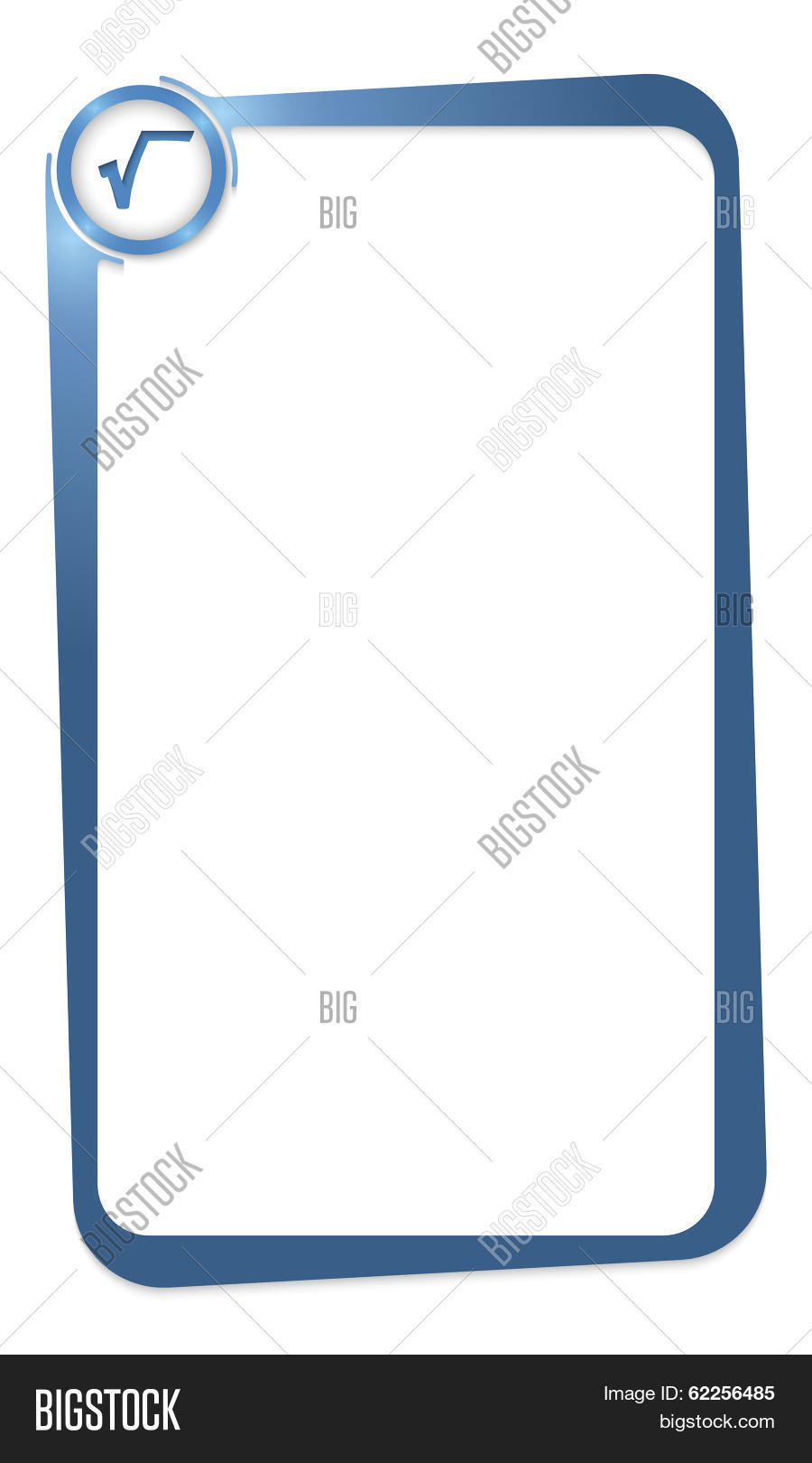 Blue Box Entering Any Vector & Photo (Free Trial) | Bigstock