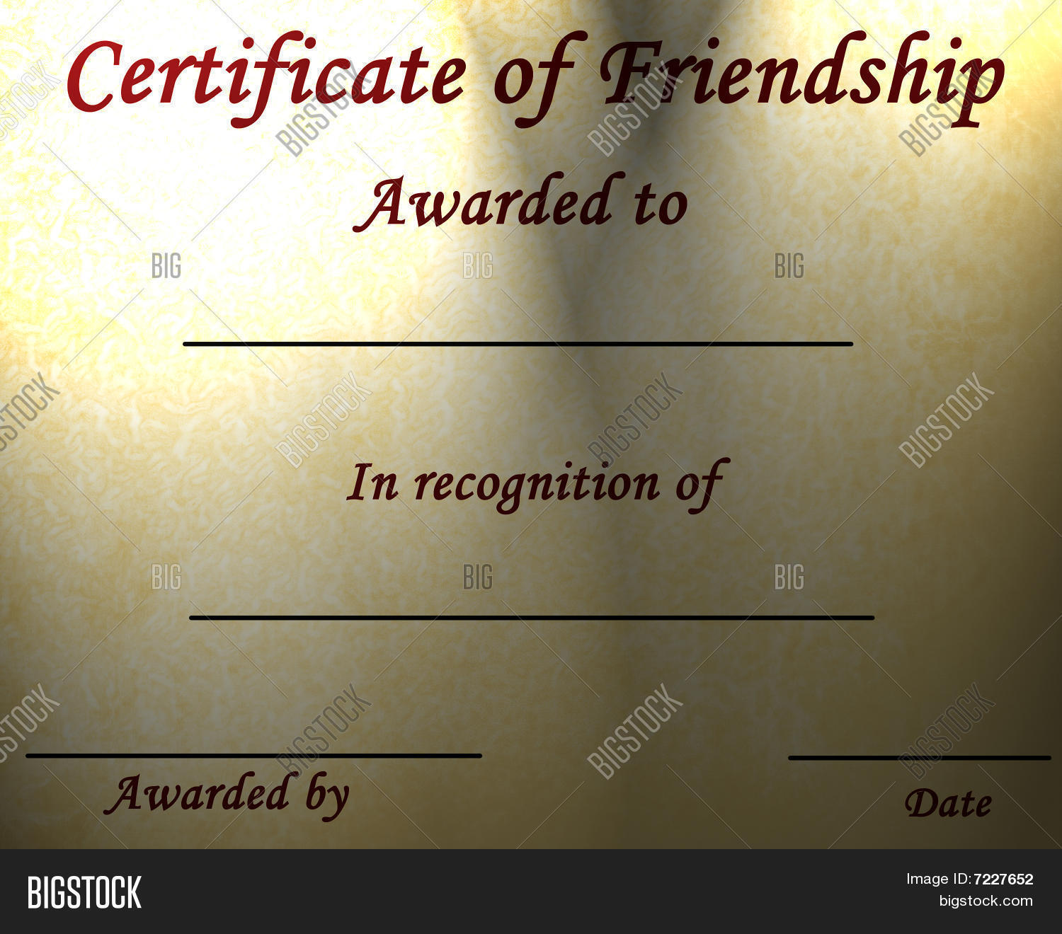 Certificate Friendship Image & Photo (Free Trial) | Bigstock Certificate Friendship Image & Photo (Free Trial) | Bigstock