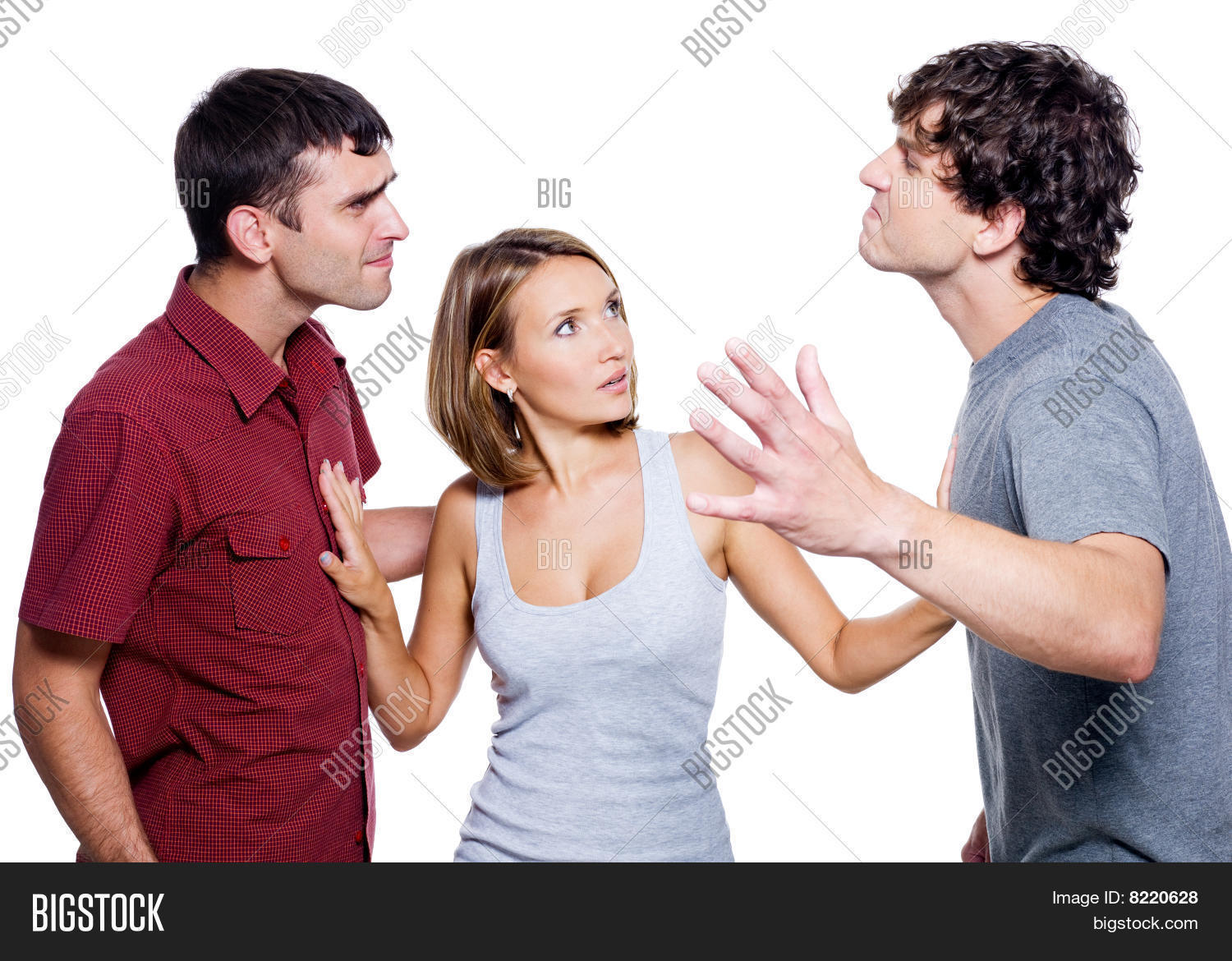 Men Fight Woman Image & Photo (Free Trial) | Bigstock