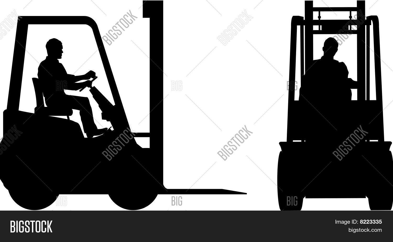 Vector y foto Montacargas (prueba gratis) | Bigstock