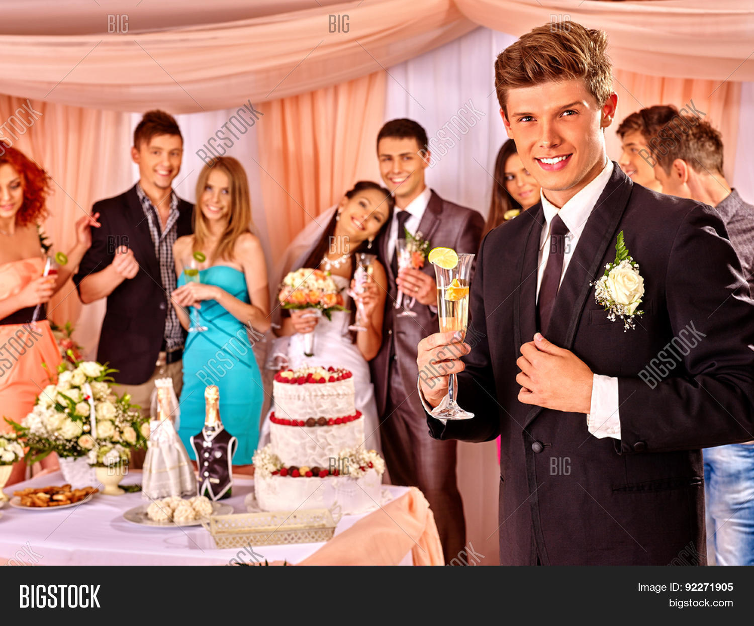 Group People Wedding Image And Photo Free Trial Bigstock