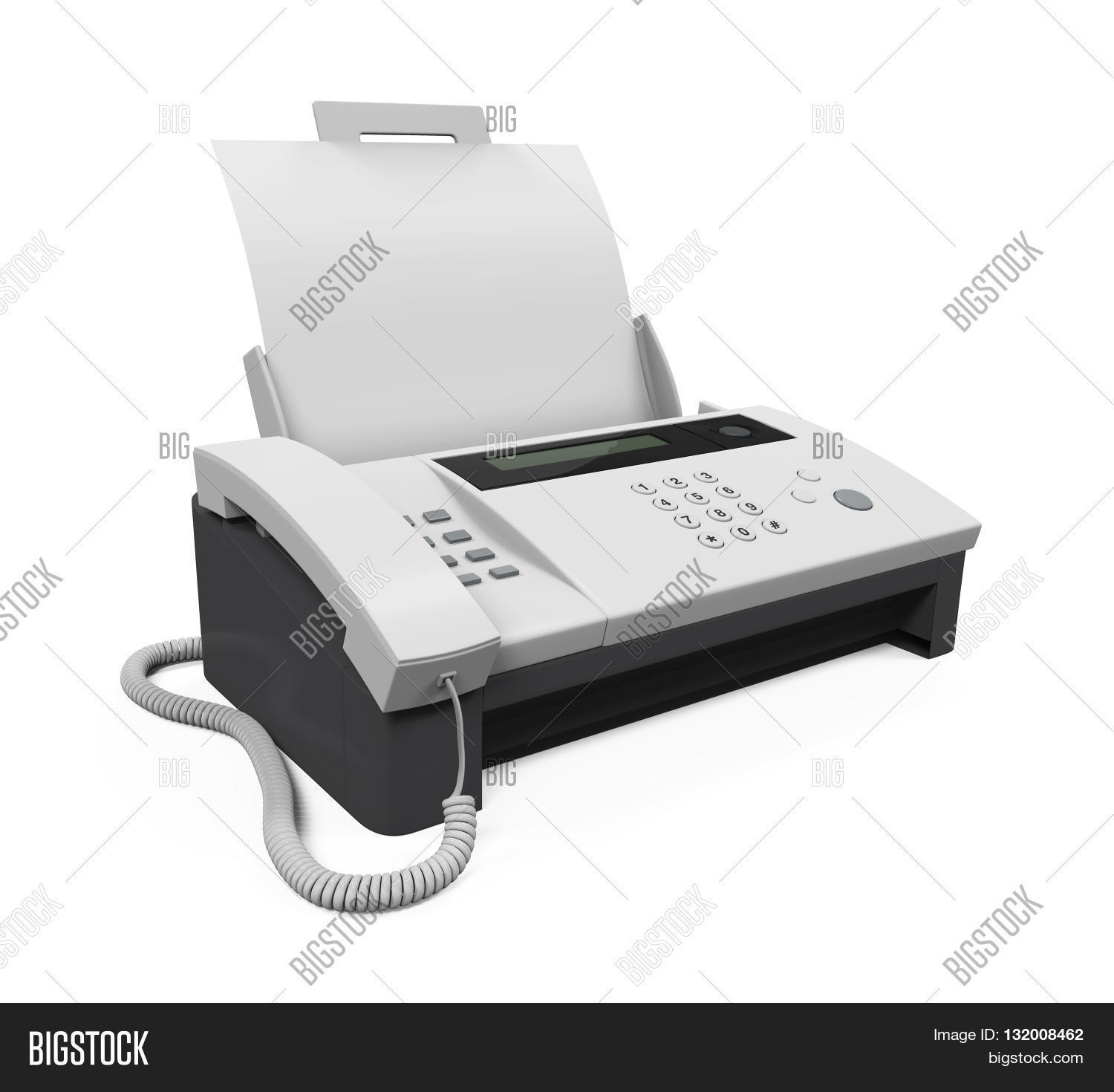 Fax Machine Paper Image & Photo (Free Trial) | Bigstock