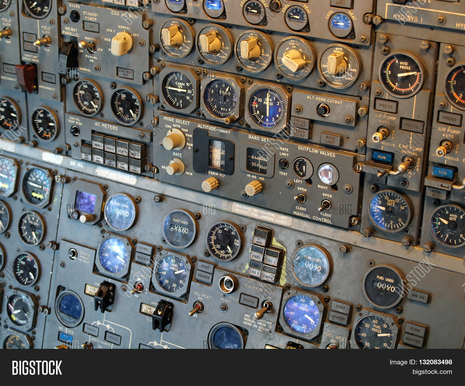Jet Aircraft Cockpit Image & Photo (Free Trial) | Bigstock