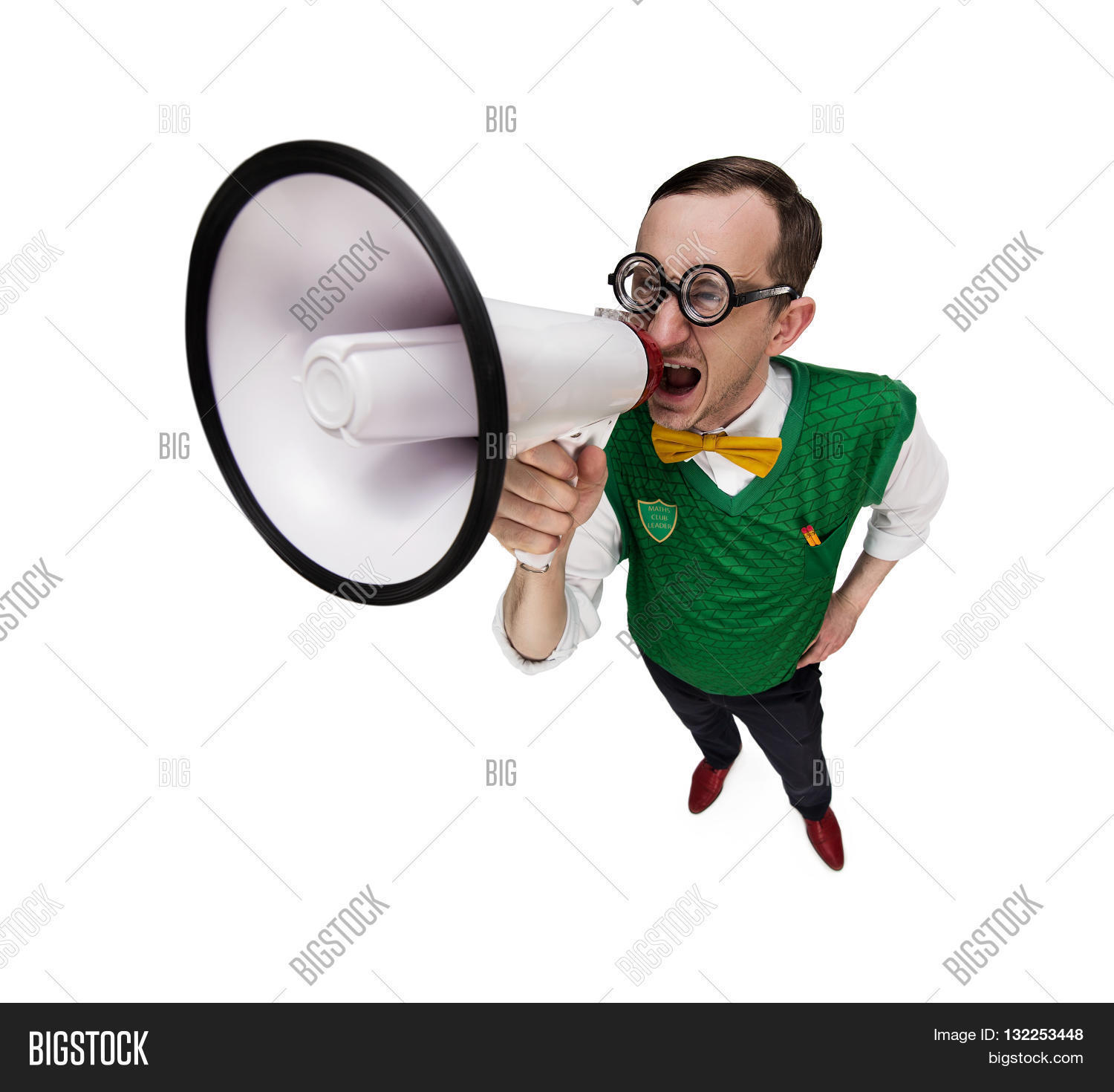 Funny Retro Nerd Image & Photo (Free Trial) | Bigstock