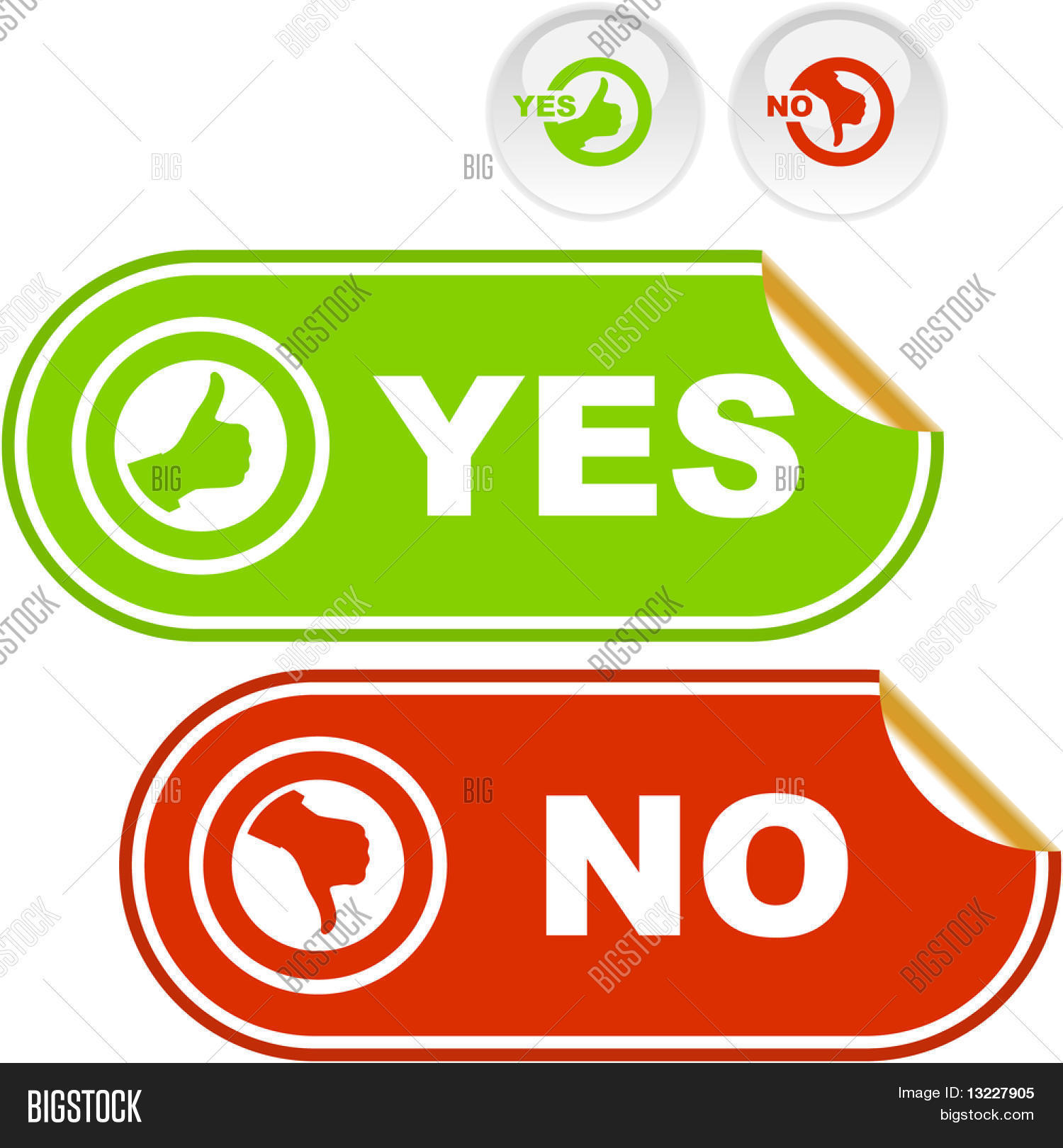 Yes No Icon