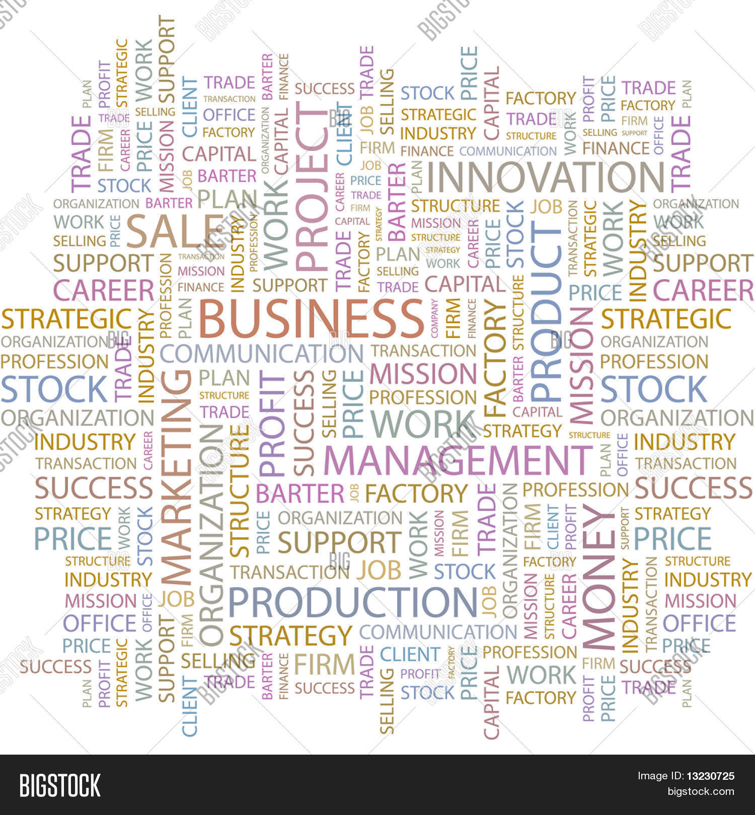 BUSINESS. Word Cloud Vector & Photo (Free Trial) | Bigstock