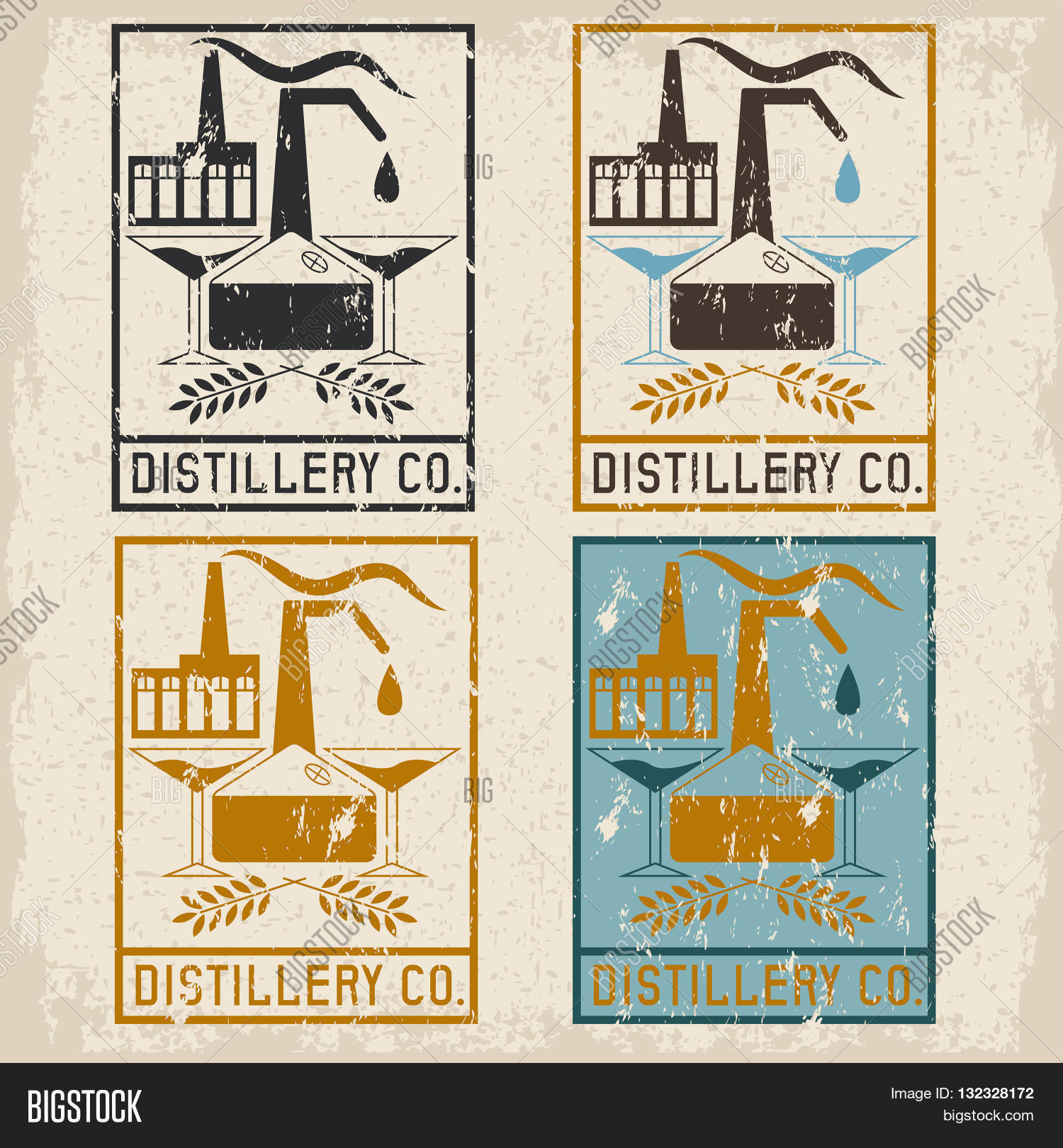 Distillery Company Vector & Photo (Free Trial) | Bigstock