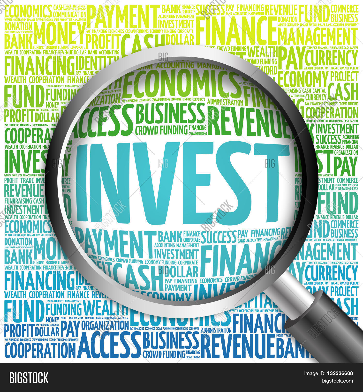 Invest Word Cloud Image & Photo (Free Trial) | Bigstock